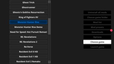 【MHRise】前提ツール「Fluffy Manager 5000」の導入方法とMODインストール方法 - ゆとりゲーマーブログ